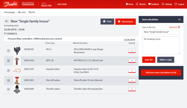 Product Selector - Danfoss